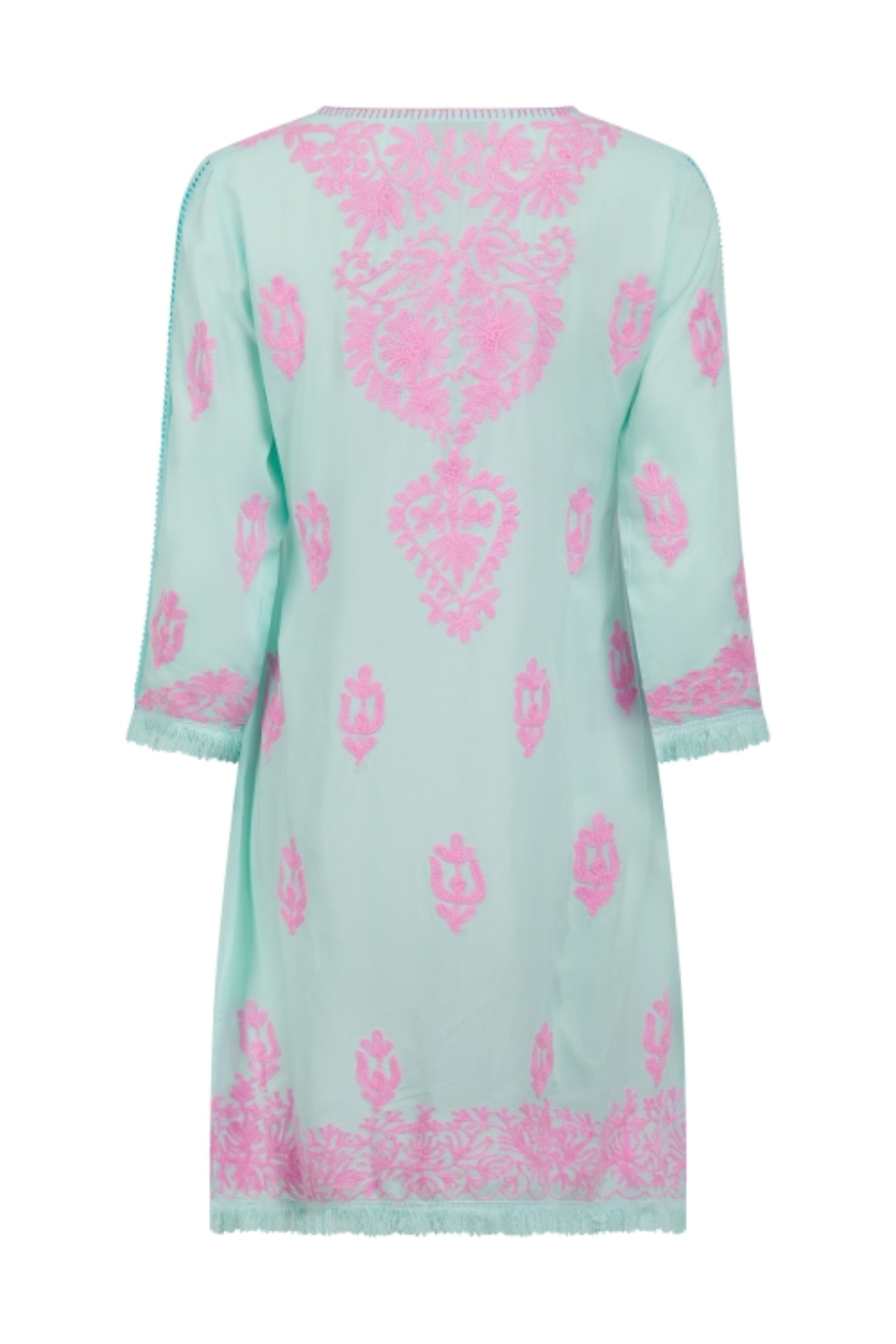 Pranella Aggie Mint Pink Dress – Dotique – Dotique