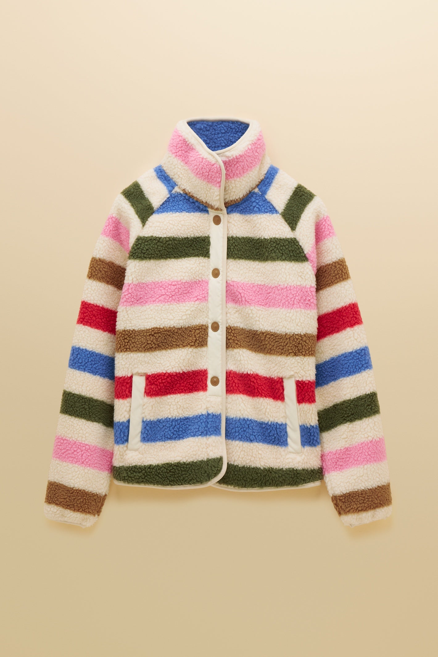 Joules W25352 Eva Borg Fleece –Multi Bright | Shop Joules at Dotique ...