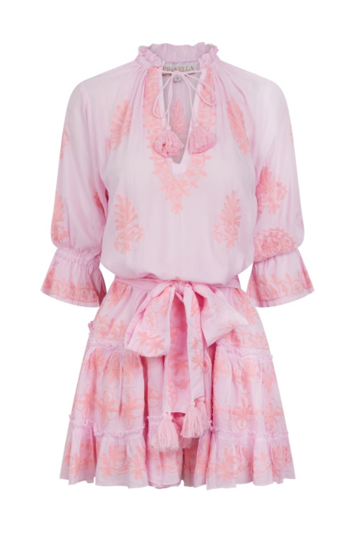 Pranella Sia Pink Mini Dress – Dotique – Dotique