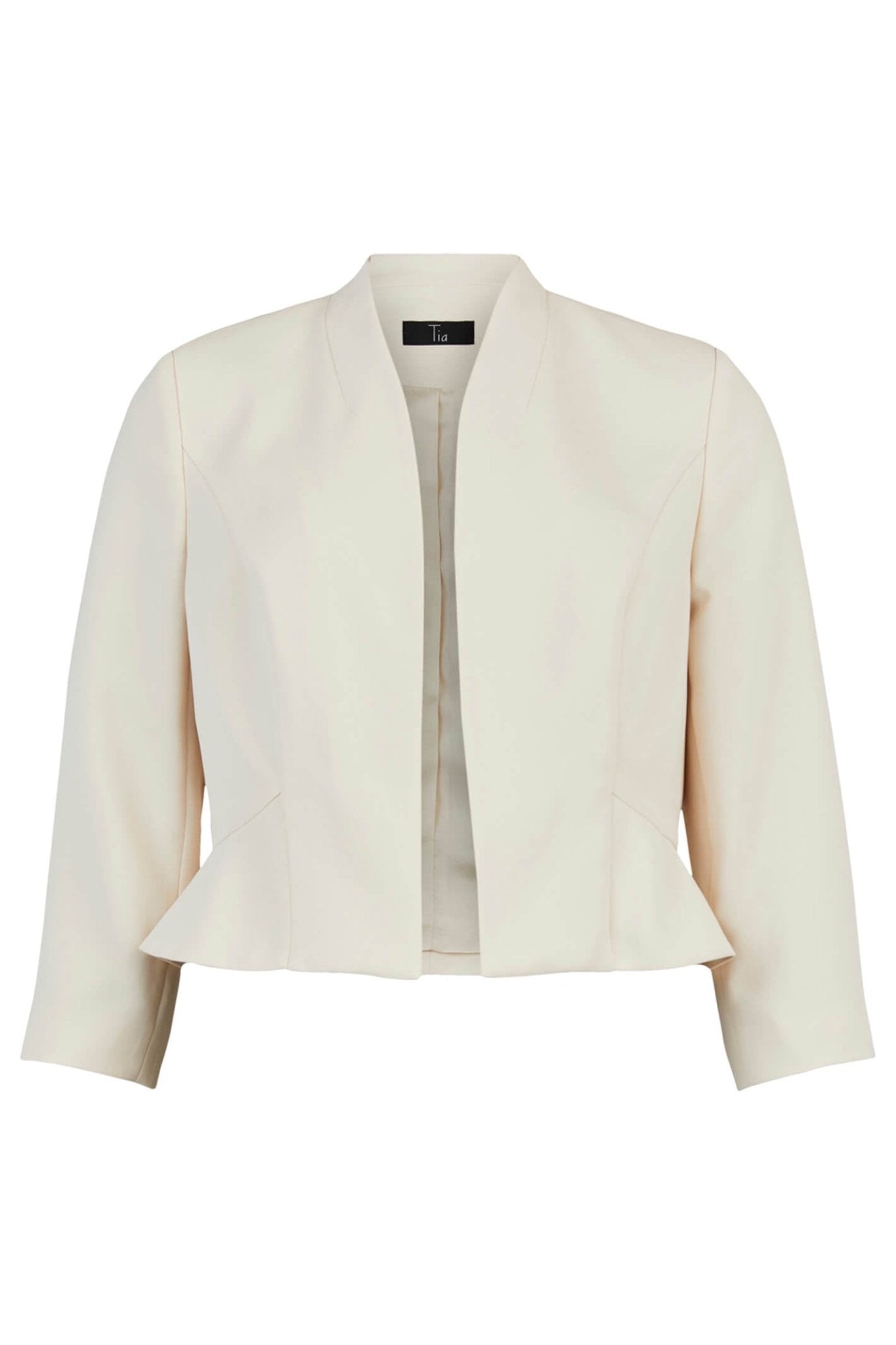 Tia 77608-7054 13 Cream Bolero Jacket – Dotique